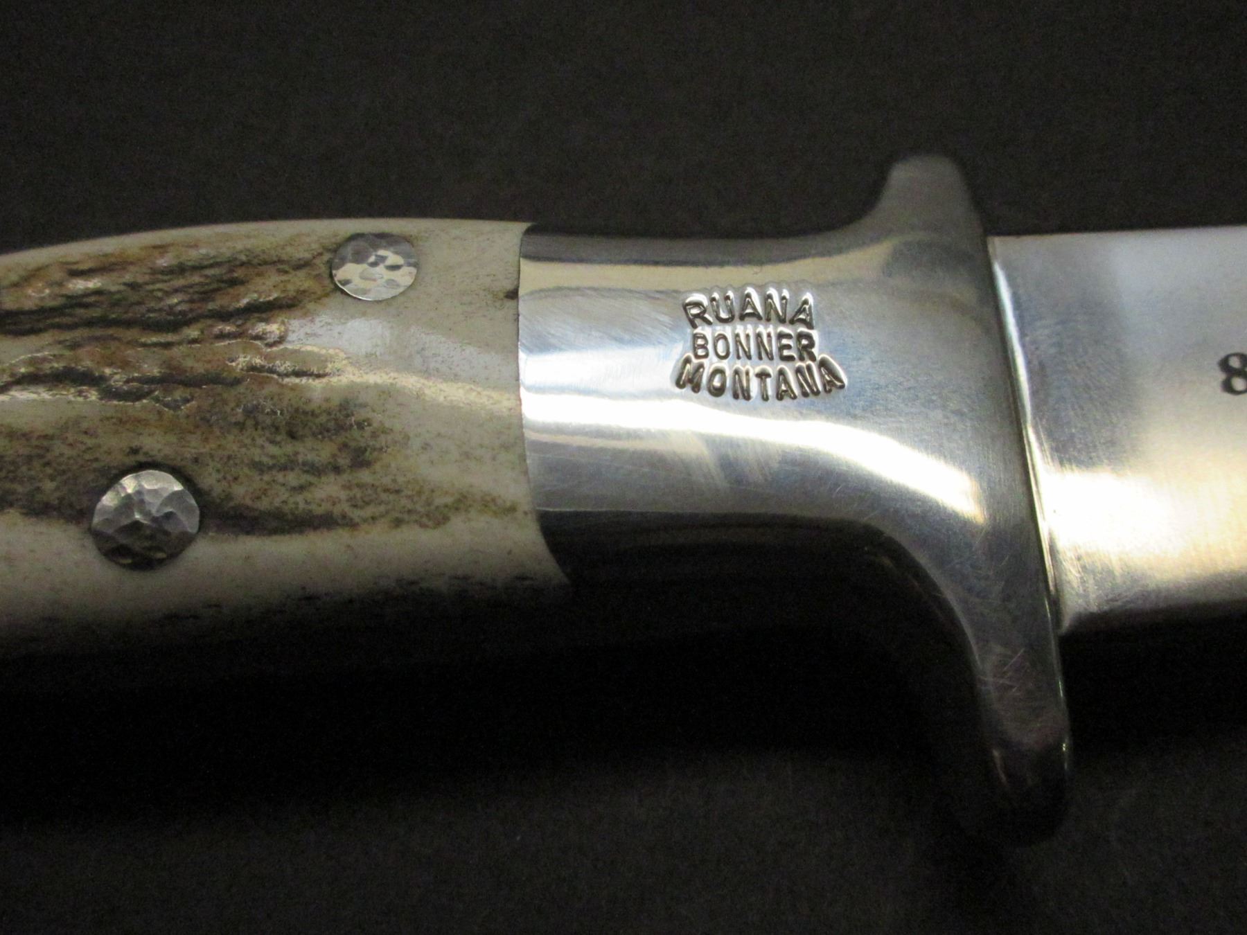 Marked Ruana Bonner Montana 80 Anniversary Collector Edition Hatchet ...