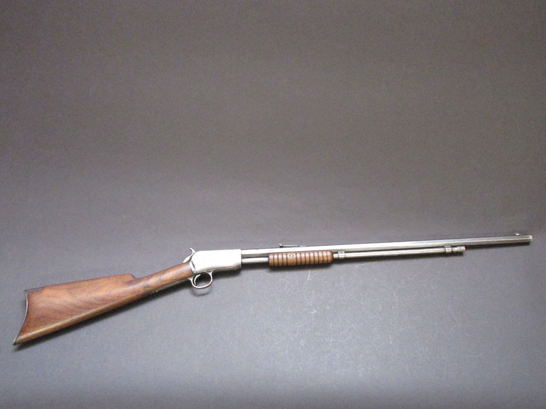 Winchester 1890 Pump Action Takedown Rifle- .22 WRF- 24" Octagon Barrel ...