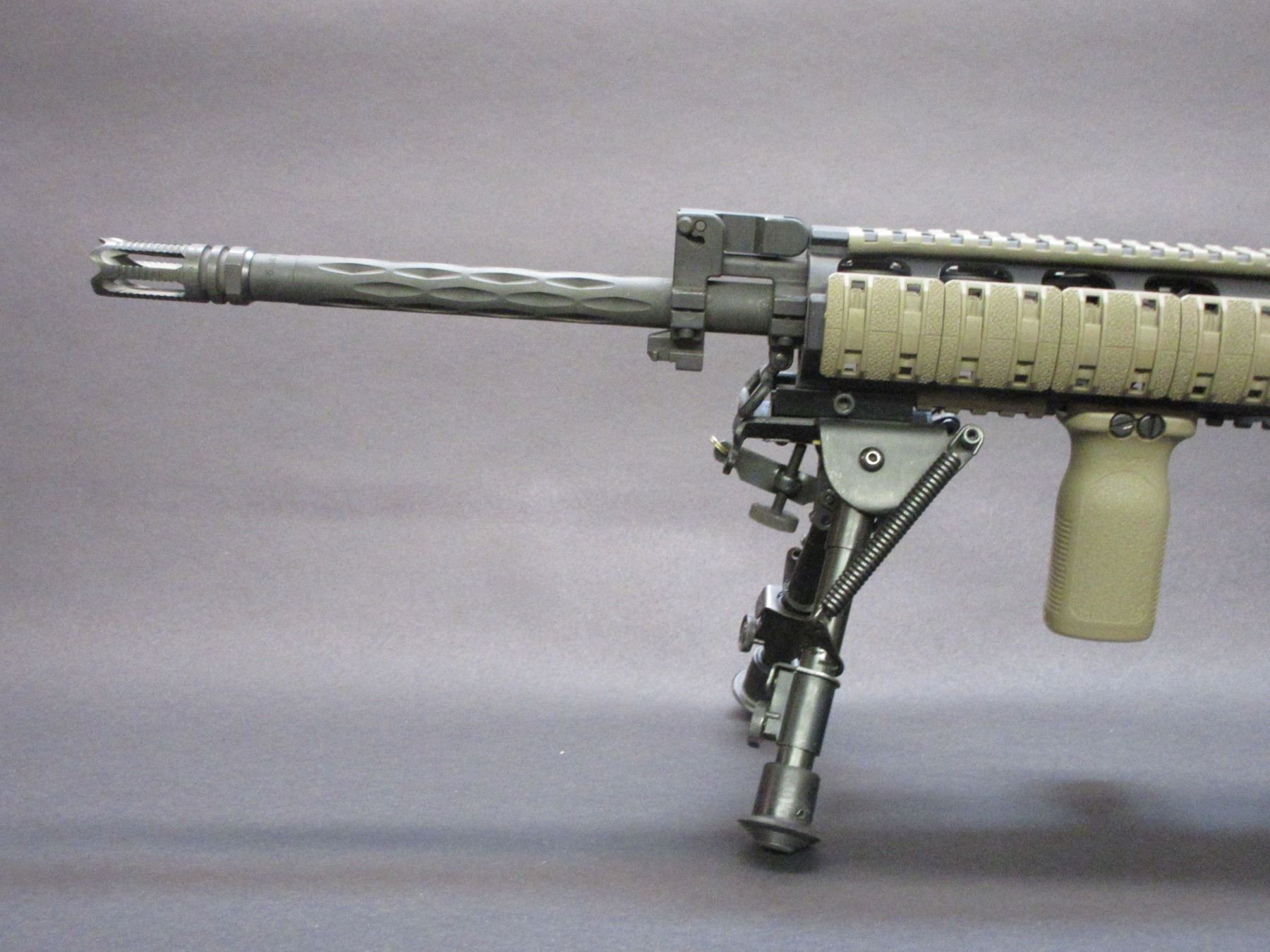 YHM/SPQR AR 15- 5.56- Nato 1/9- Adjustable Rear and Fore Stocks- Eotech ...