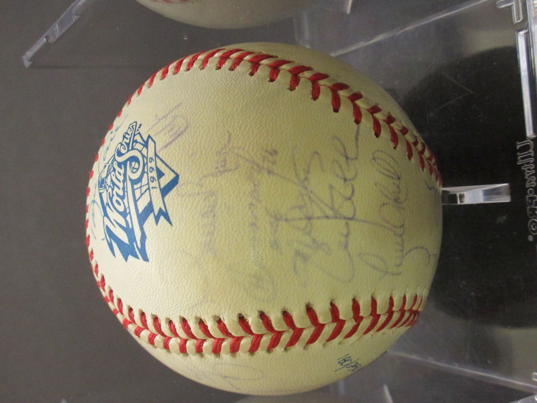 Baseball Signed By 1999 World Champion Yankees- Official 1999 World ...