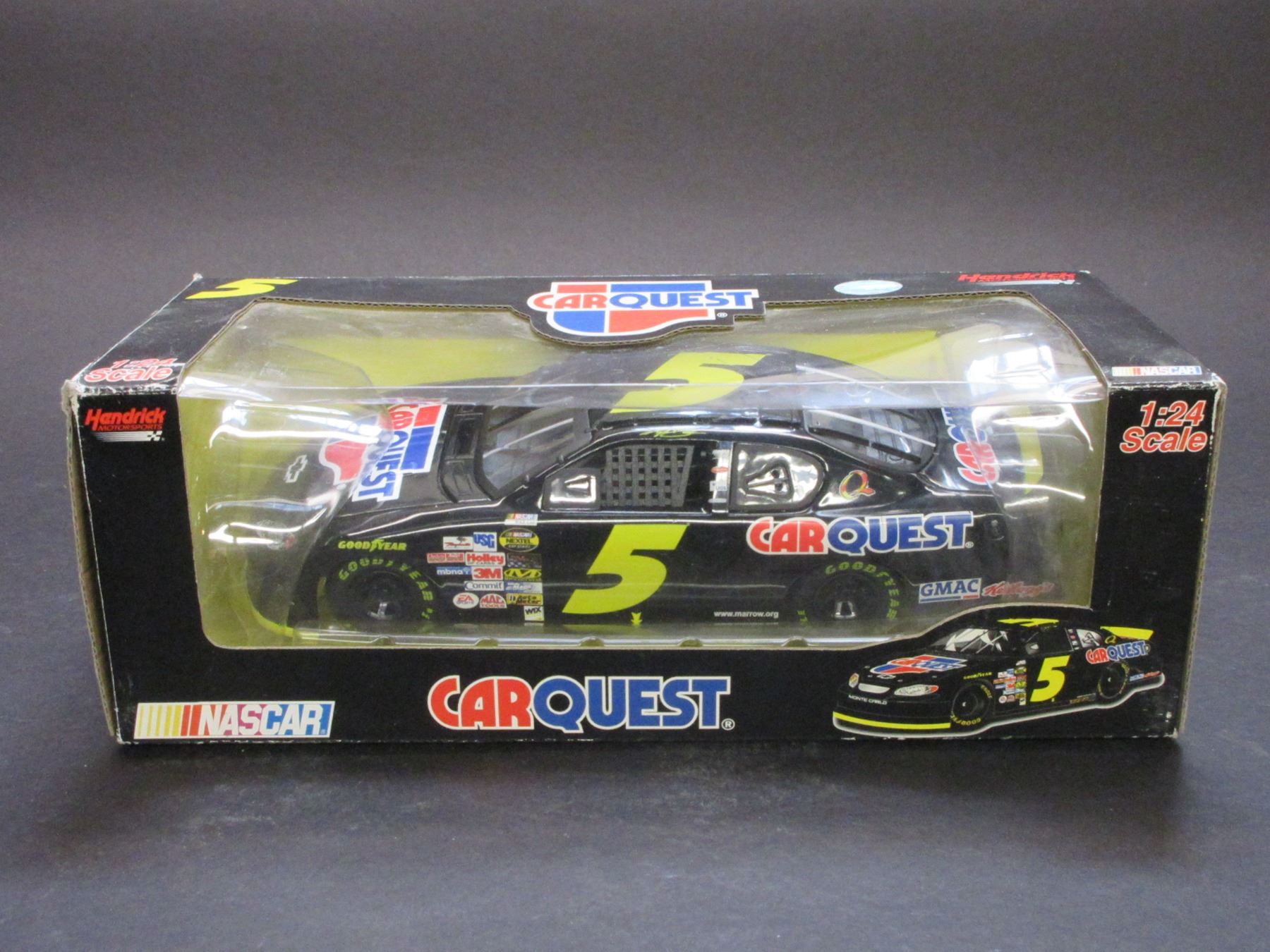 Kyle Busch 2005 Limited Edition Stock Car- 1:24 Scale- 8.5"L X 3"W X 2.25"H