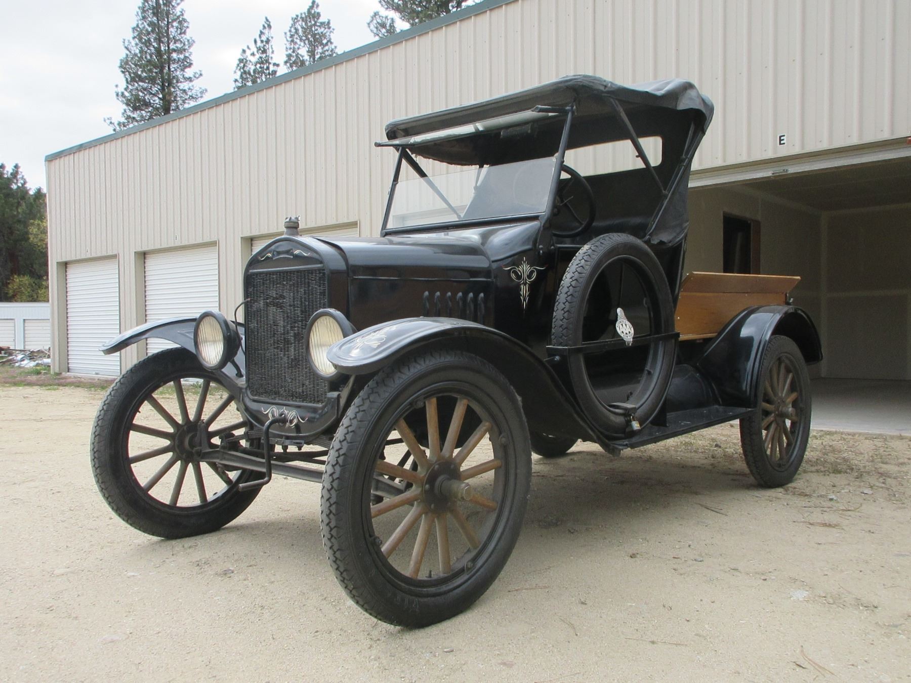 1919 Ford Model T Pickup- Restored- Fold Down Canopy- Pin Striping ...