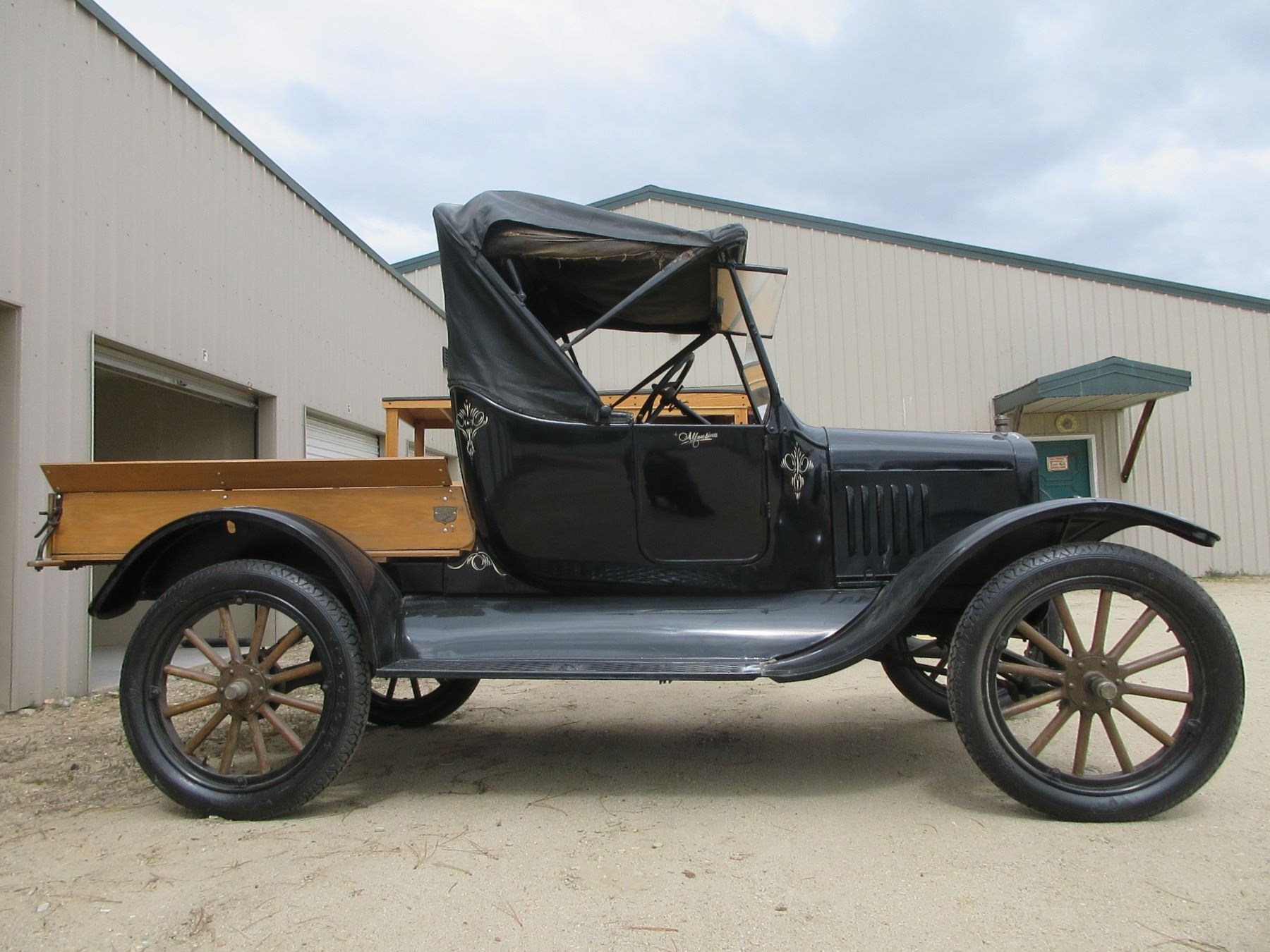 1919 Ford Model T Pickup- Restored- Fold Down Canopy- Pin Striping ...