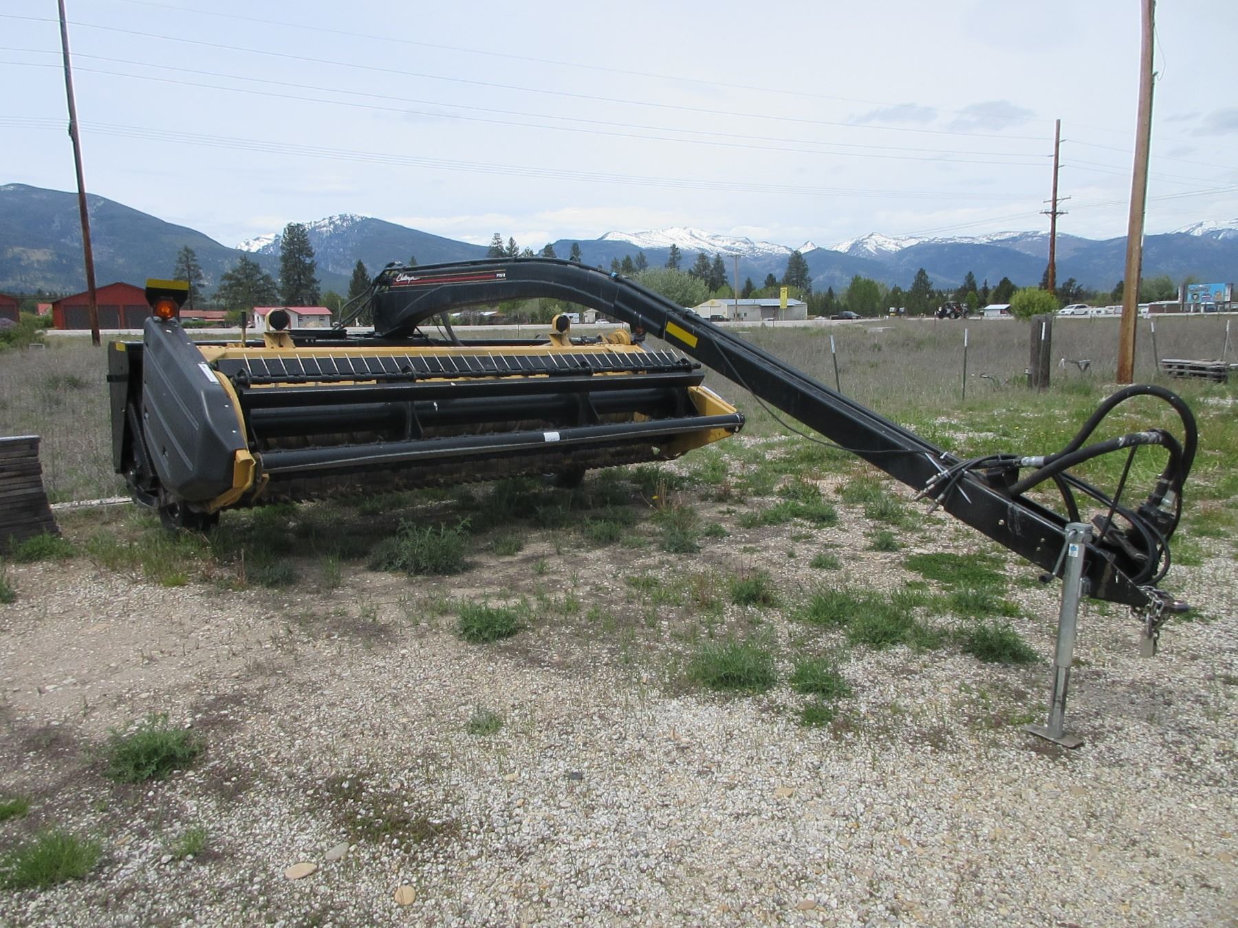 Cat Challenger Hydro Swing Swather- 12' Cut- All The Bells and Whistles ...