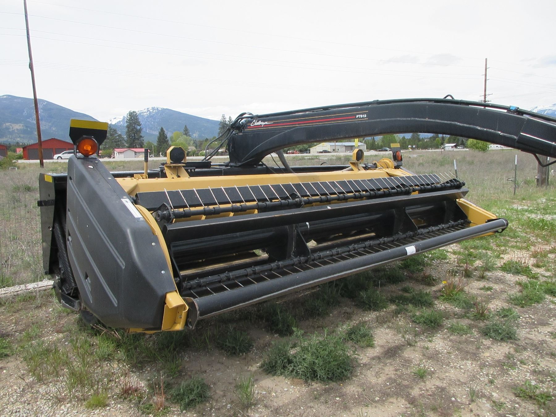 Cat Challenger Hydro Swing Swather- 12' Cut- All The Bells and Whistles ...