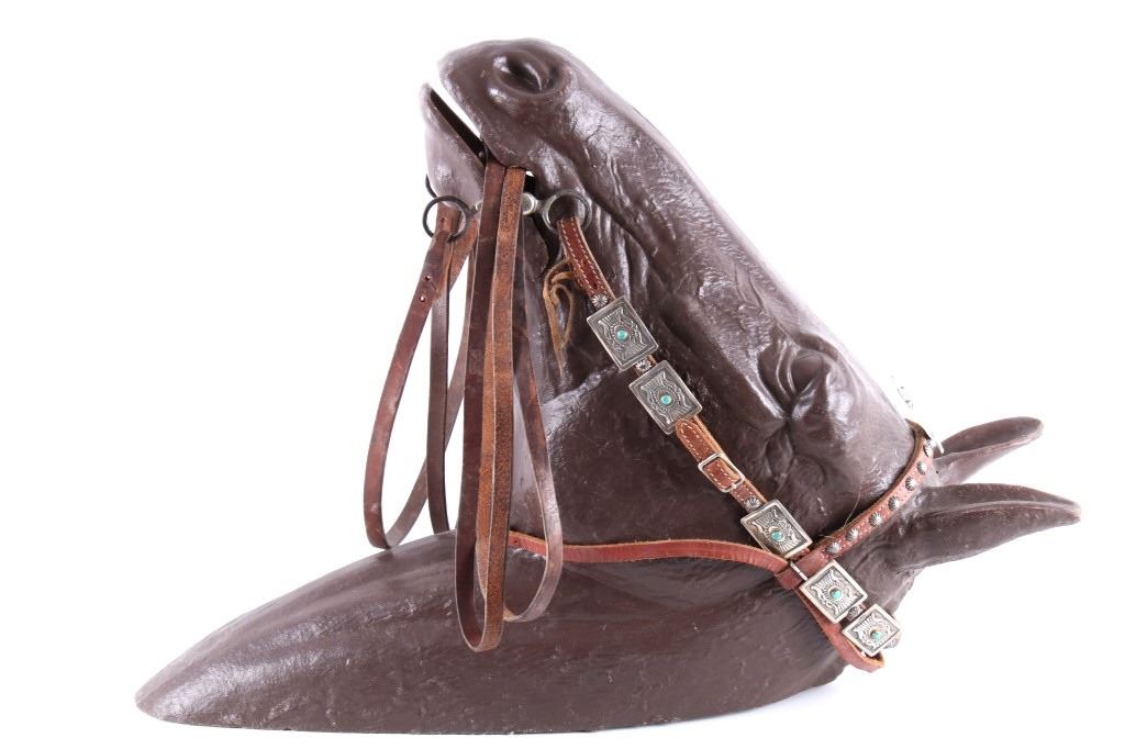 Vintage Tack Shop Resin Horse Head Display