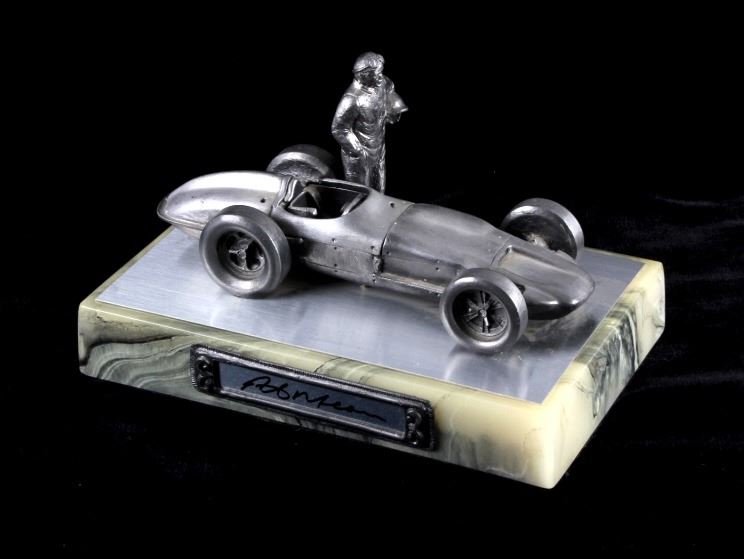 Michael Ricker Pewter Race Car & Driver Collection