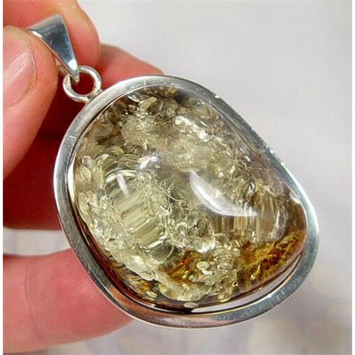 One VERY Massive Baltic Amber Pendant~40.2Grams #925556
