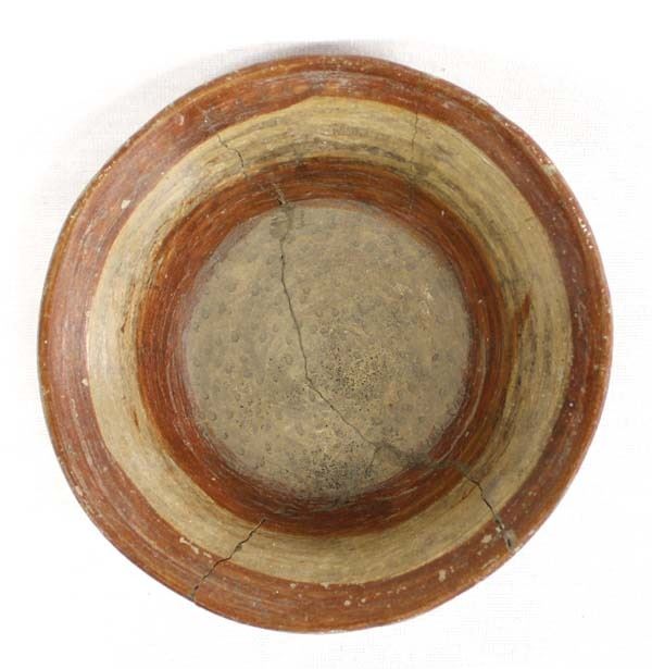 Pre Columbian Mixtec Culture Pottery Tripod Bowl