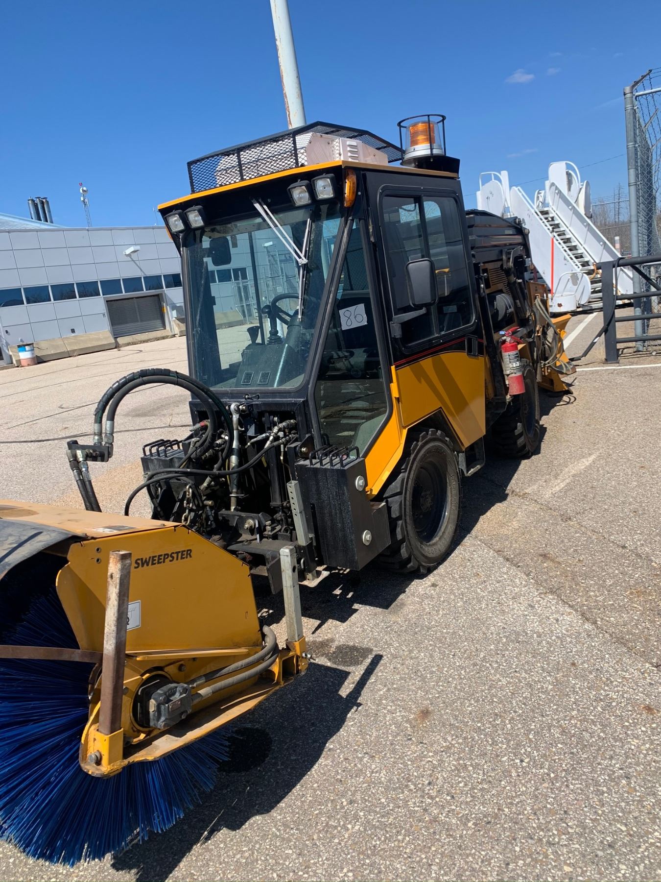 2008 MT-6 with plough and sweeper Trackless-