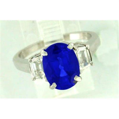 Sapphire and Diamond Ring in Platinum #919685