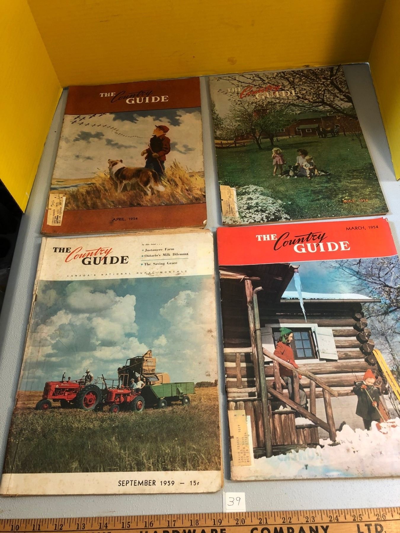 COUNTRY GUIDE 1954, 59