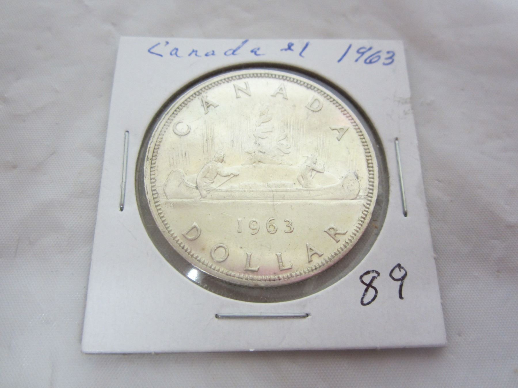 1963 CANADIAN SILVER DOLLAR
