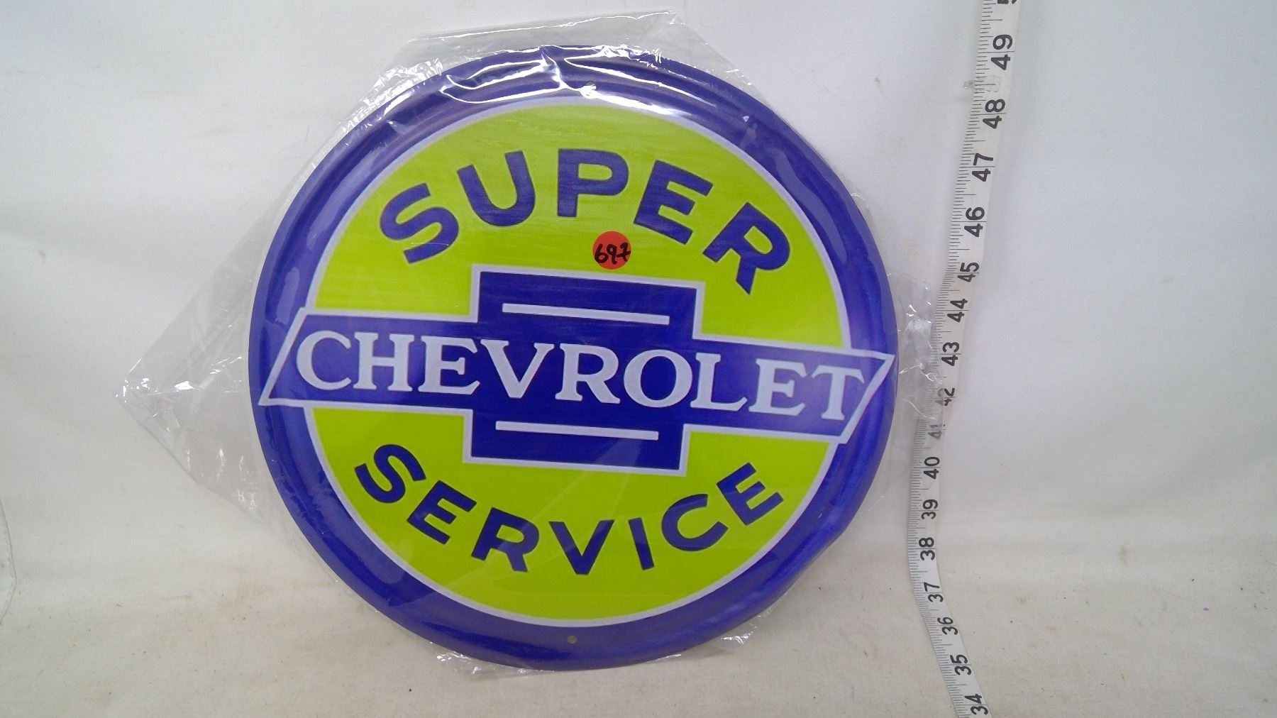 NEW REPRODUCTION 12" ROUND TIN SIGNS