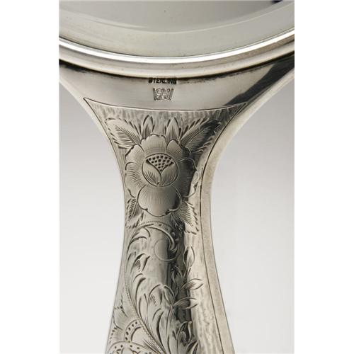 Wilcox Silver Co. Sterling Hand Mirror and Brush An American Silver ...