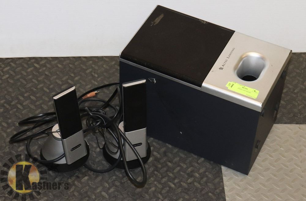 ALTEC LANSING SPEAKERS - Kastner Auctions