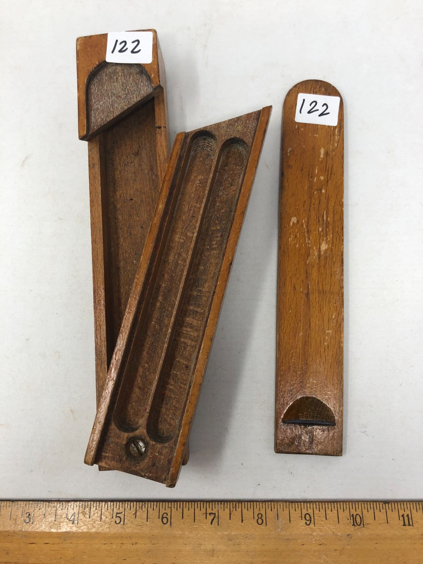 1953 Elementary School Pencil Box - Oakwood