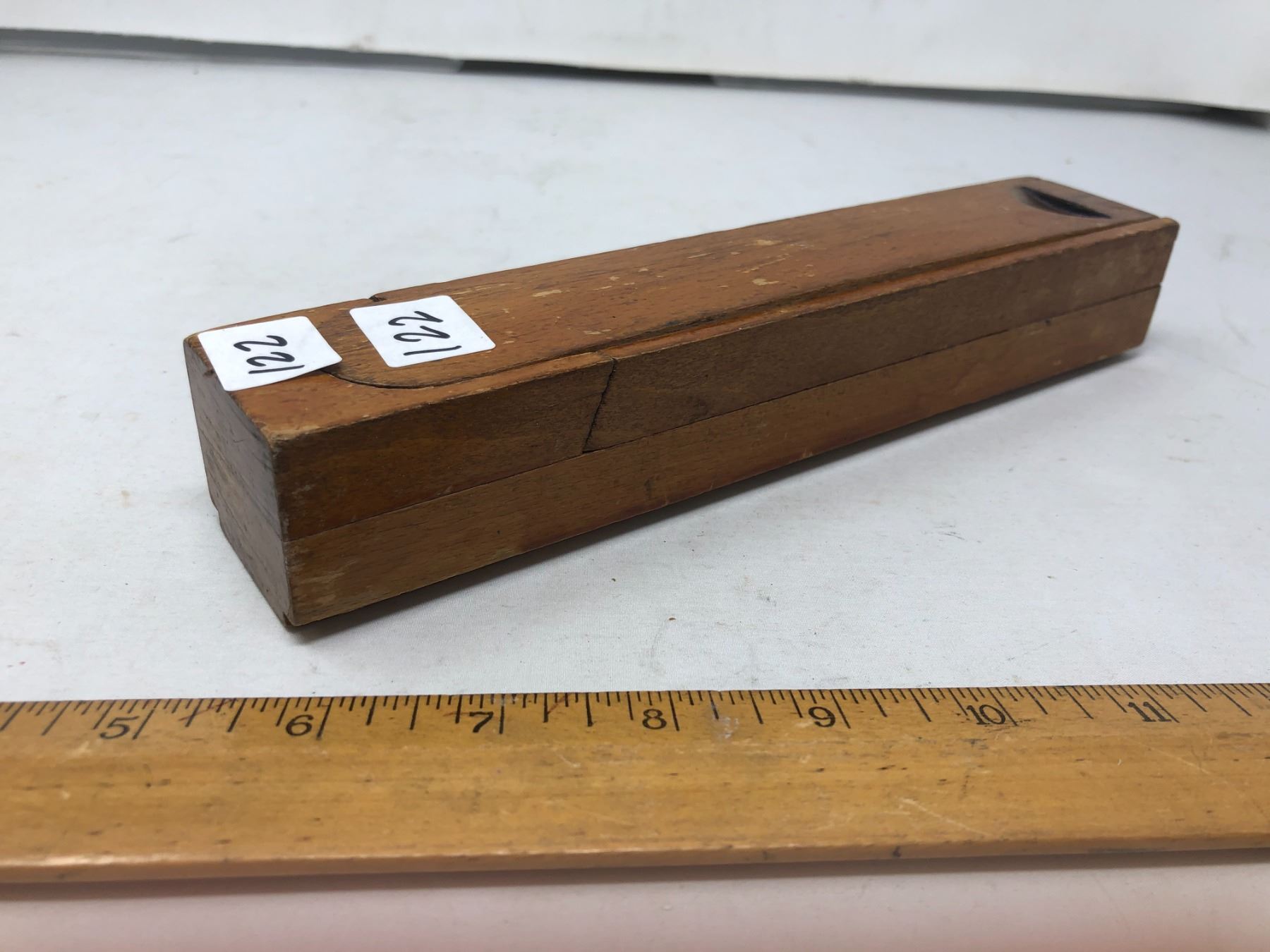 1953 Elementary School Pencil Box - Oakwood