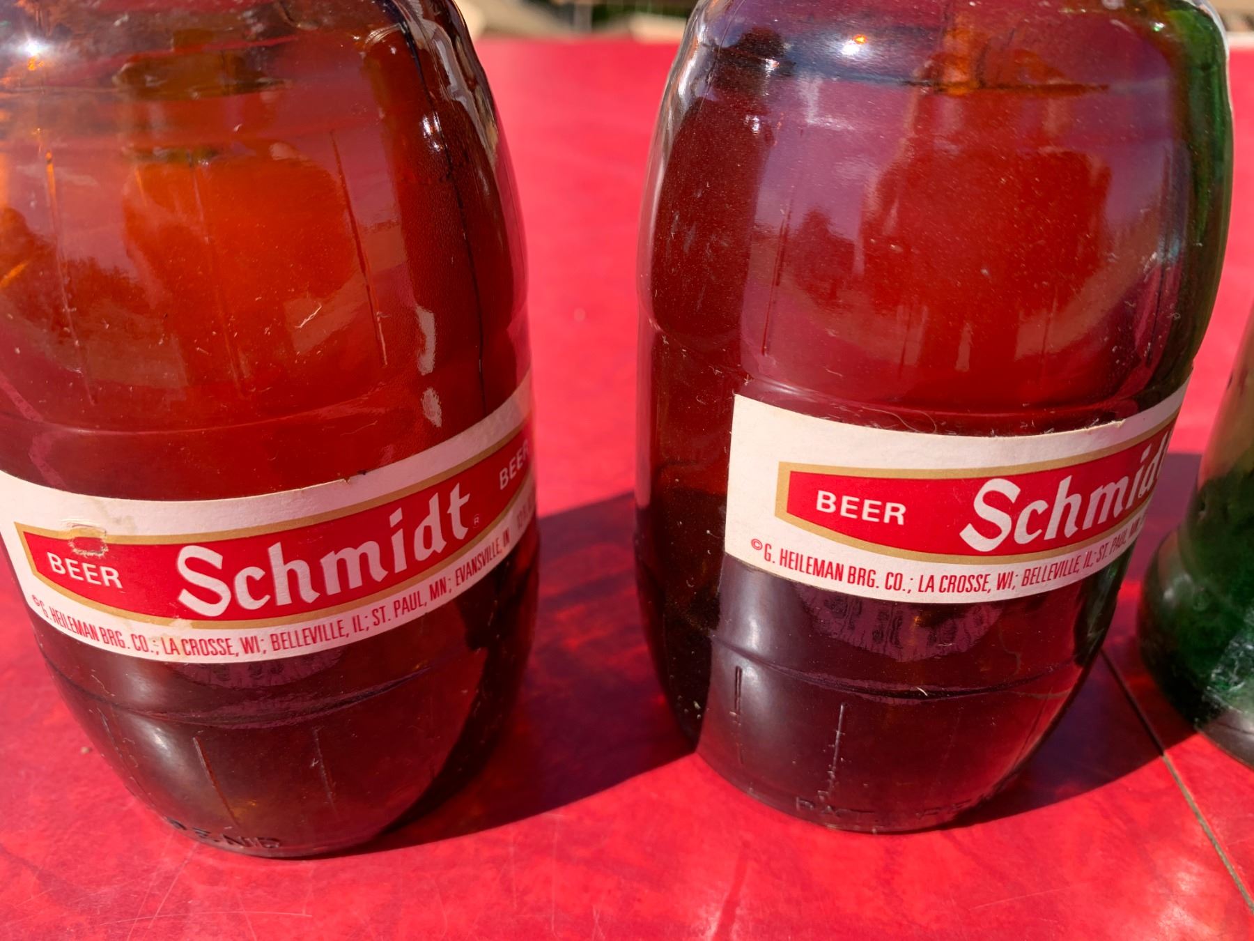 2 Schmidt Beer Bottles and America Day Bottle - Schmalz Auctions