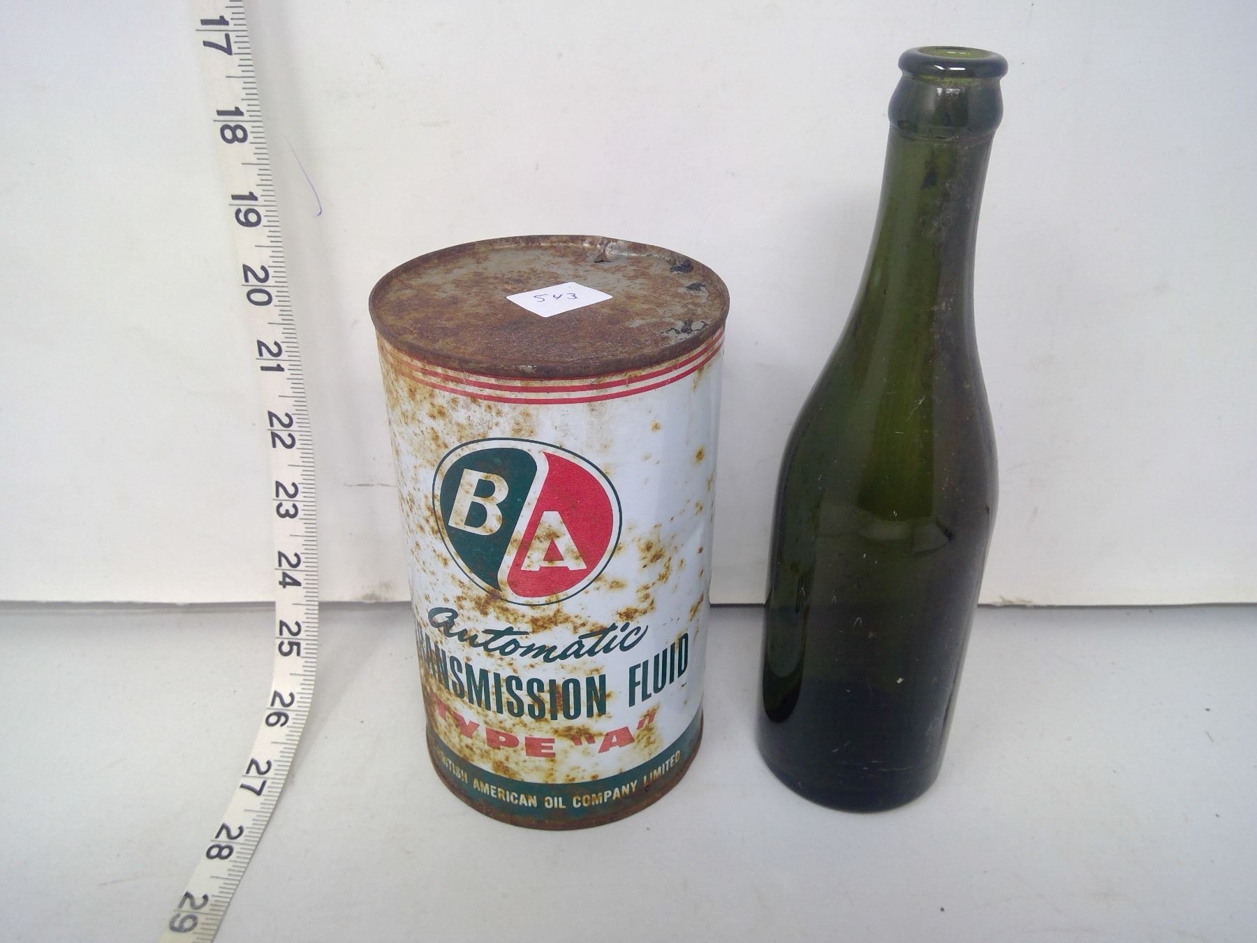 BA OIL AND BOTTLE
