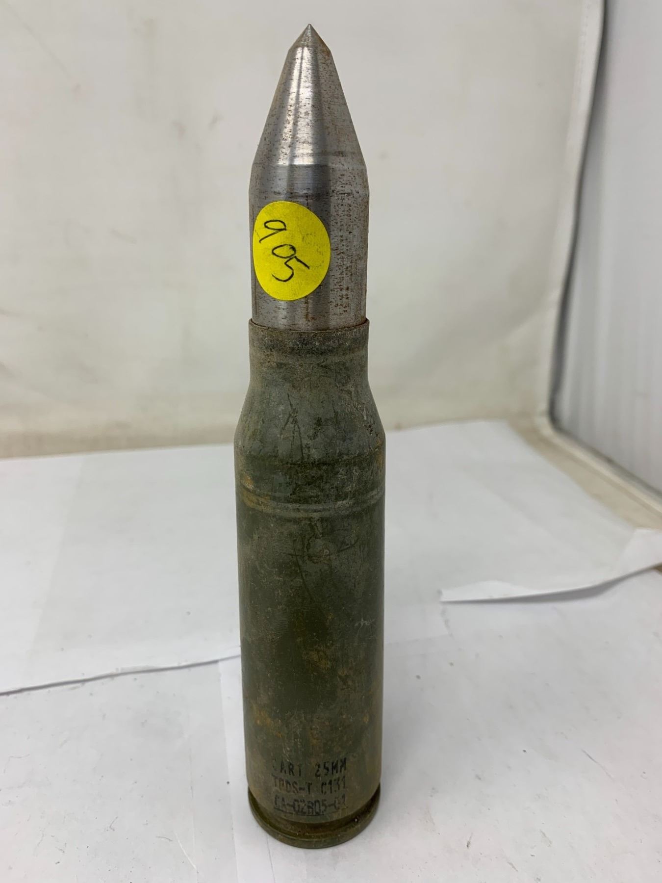 25MM BRADLEY FIGHTING SHELL - Schmalz Auctions