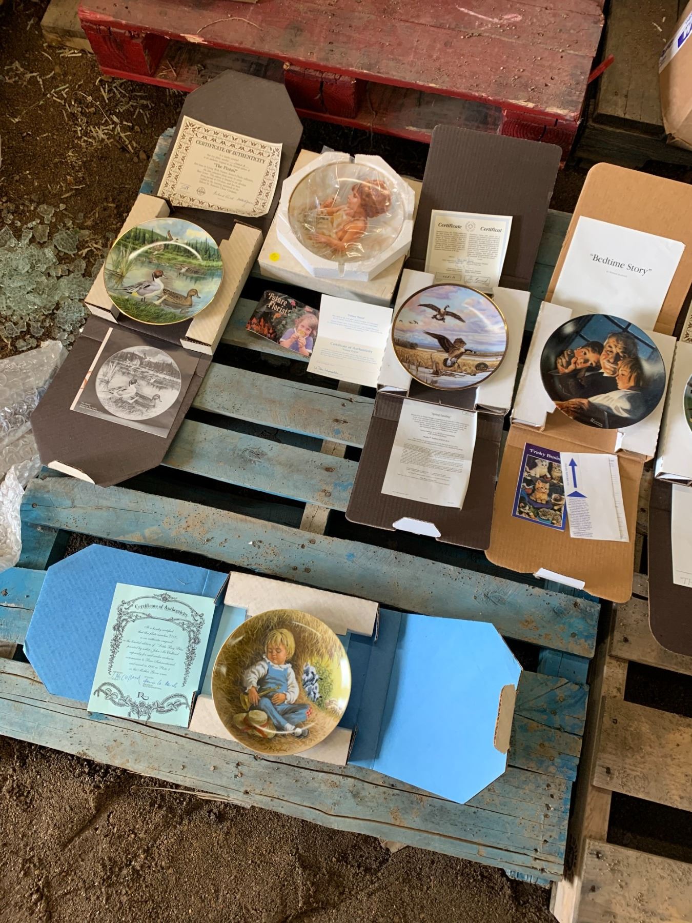 FINE CHINA COLLECTIBLE ART PLATES (5) - Schmalz Auctions