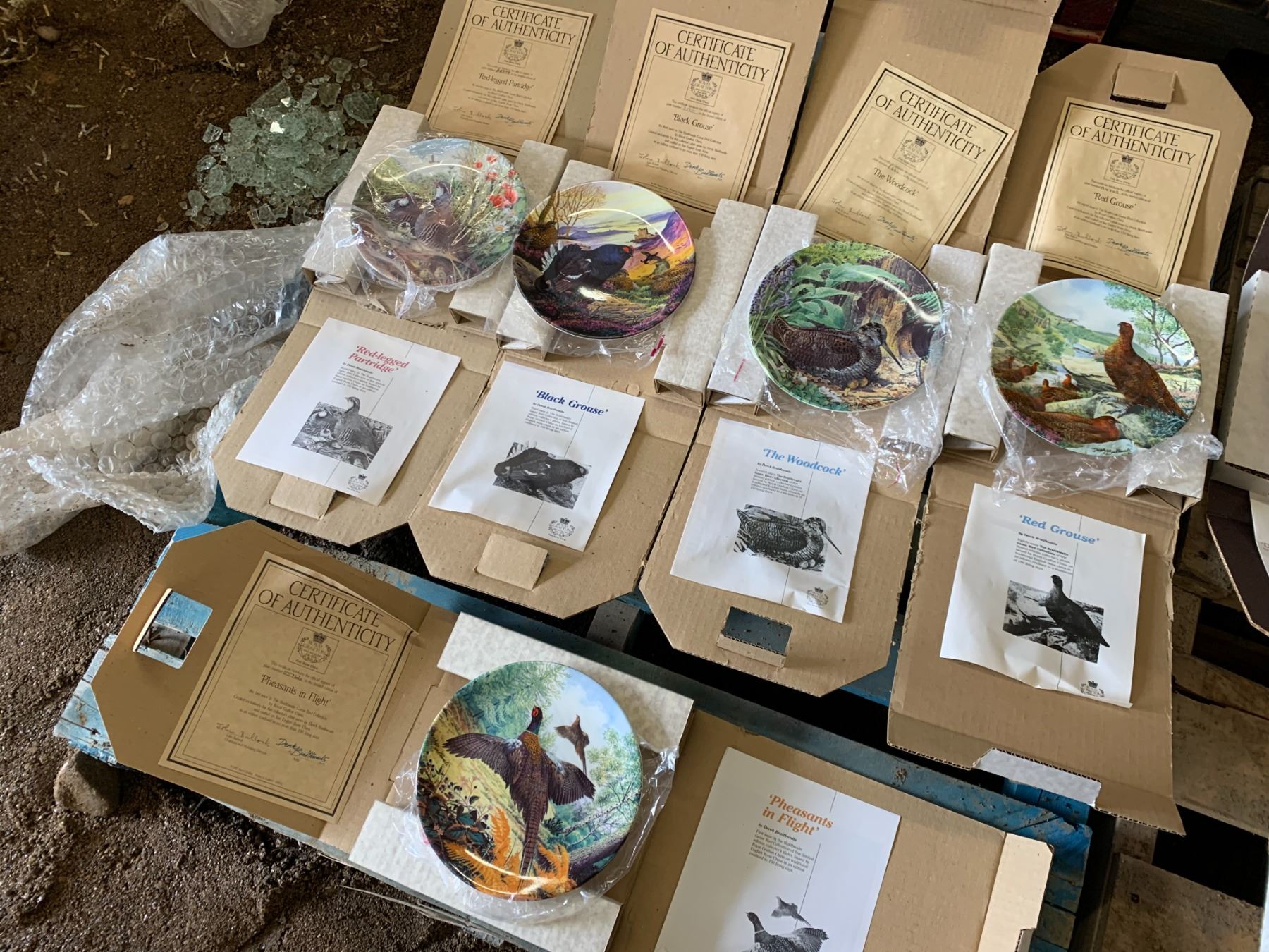 FINE CHINA COLLECTIBLE ART PLATES (5) - Schmalz Auctions