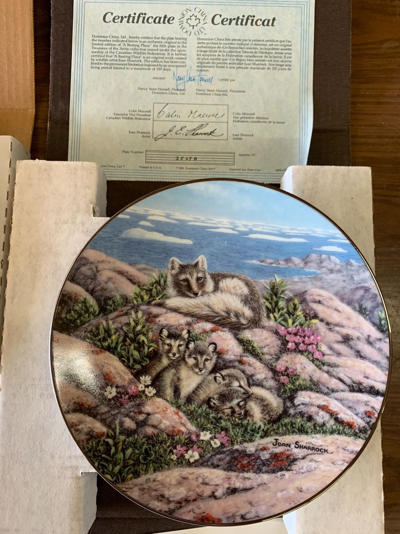 FINE CHINA COLLECTIBLE ART PLATES (5) - Schmalz Auctions
