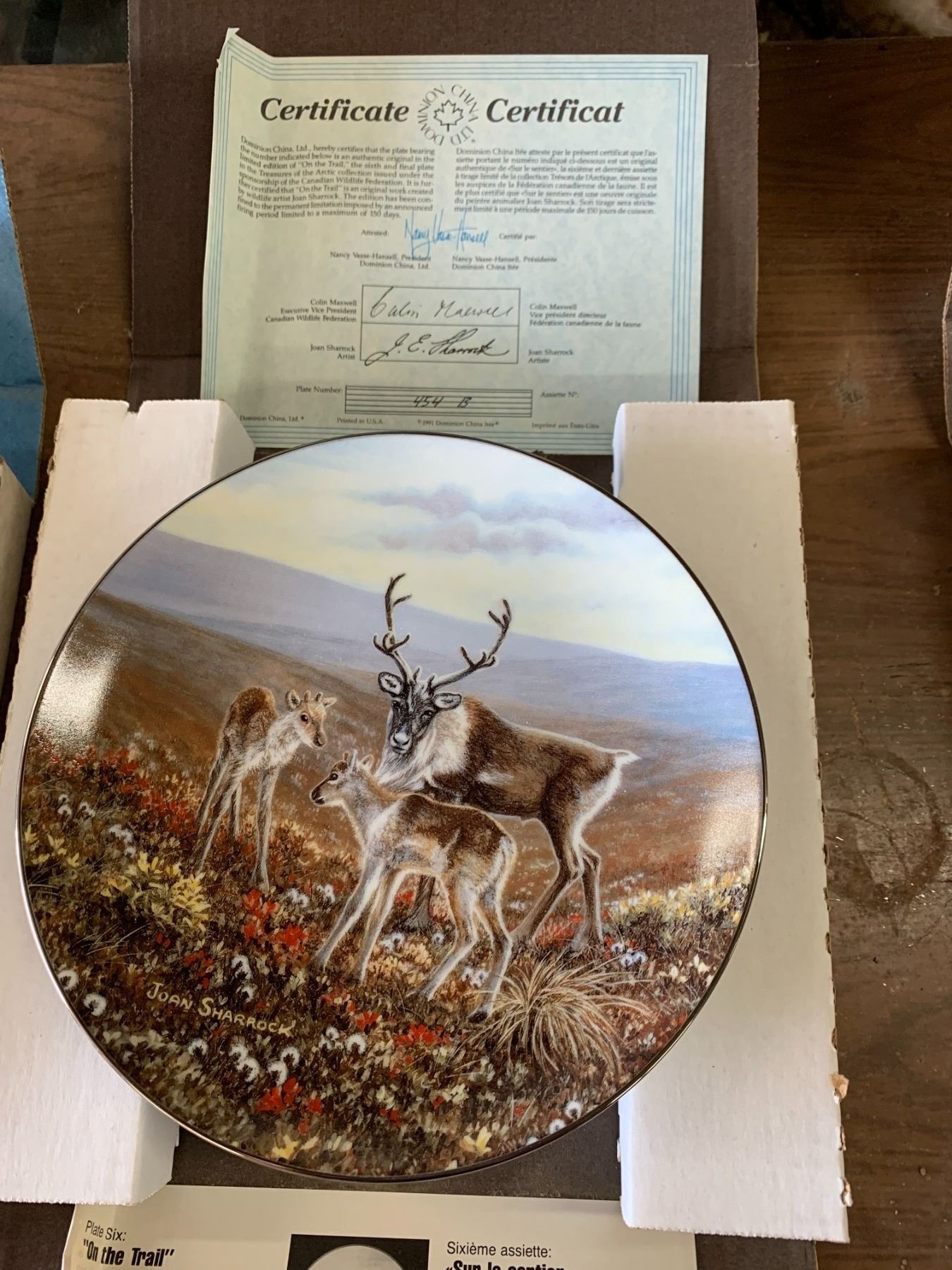 FINE CHINA COLLECTIBLE ART PLATES (5) - Schmalz Auctions
