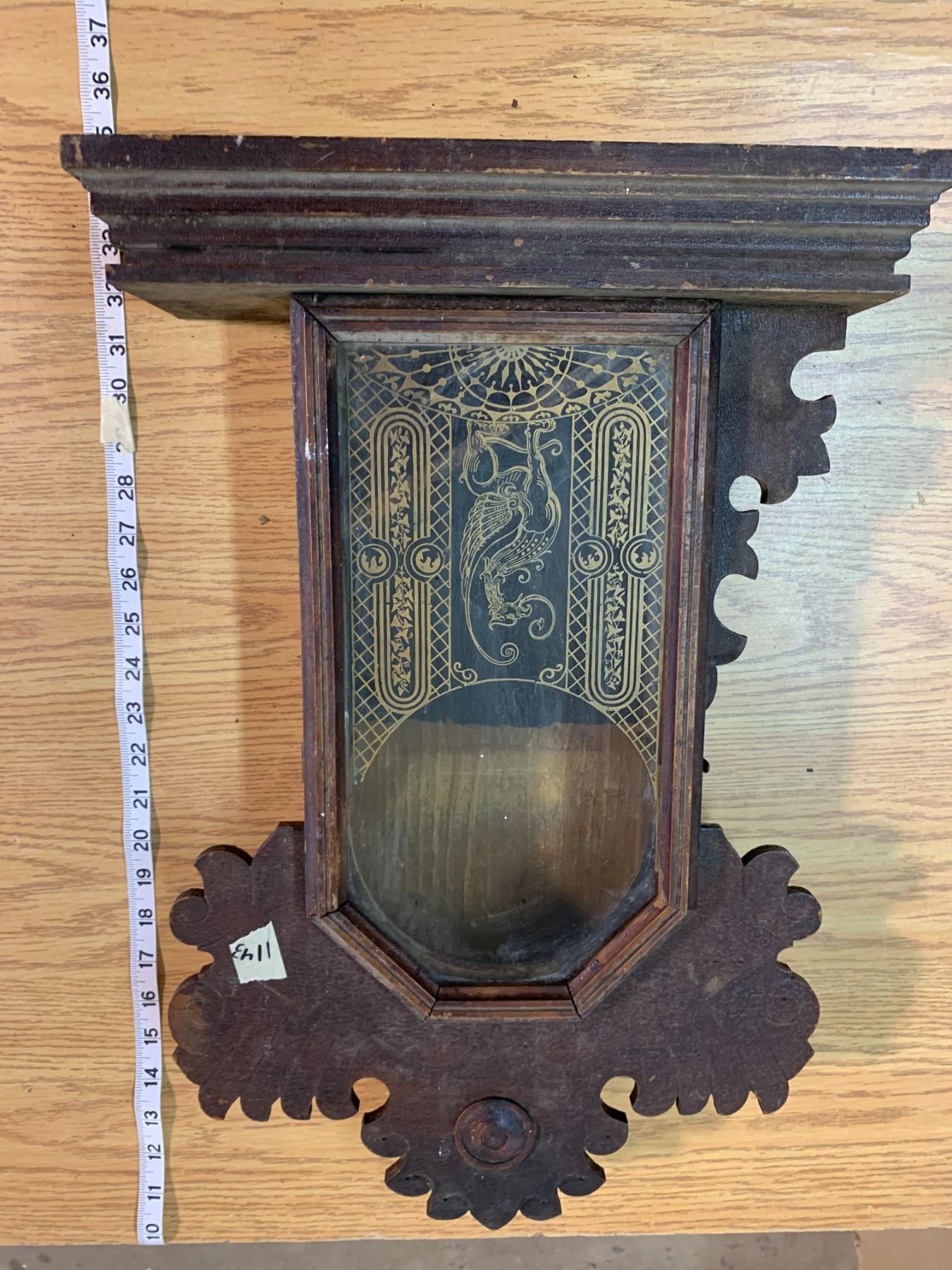 ANTIQUE CLOCK FRAME - Schmalz Auctions