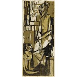 ANN CUSHING GANTZ, Early Texas Art ANN CUSHING GANTZ (1935-)