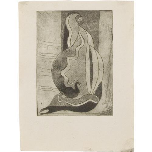 FLORA BLANC REEDER, Early Texas mixed intaglio FLORA BLANC REEDER (1916 ...