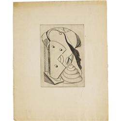 FLORA BLANC REEDER, Early Texas mixed intaglio FLORA BLANC REEDER (1916 ...