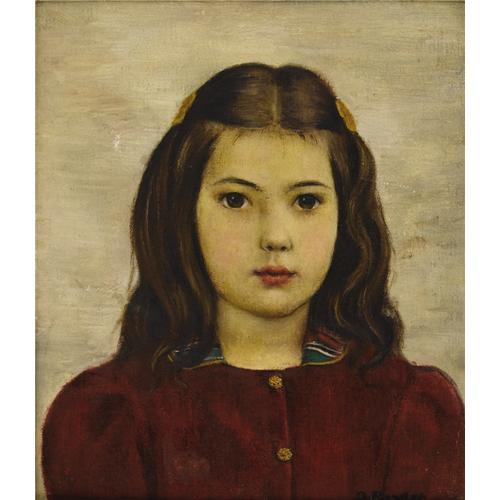 DICKSON REEDER, Early Texas oil/canvasboard DICKSON REEDER (1912-1970)