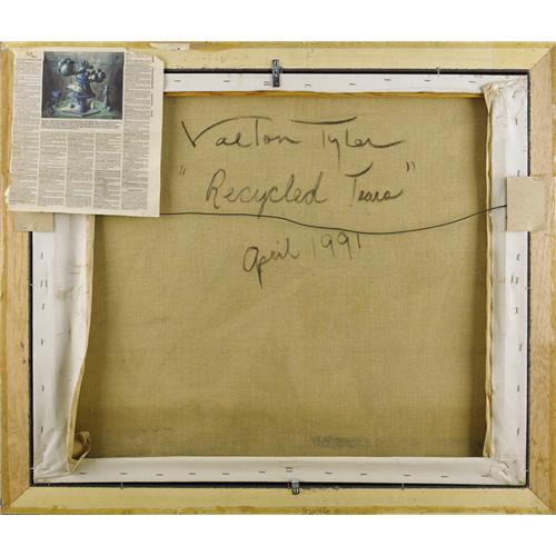 VALTON TYLER, Texas Art o/c, 1991 VALTON TYLER (1944-)