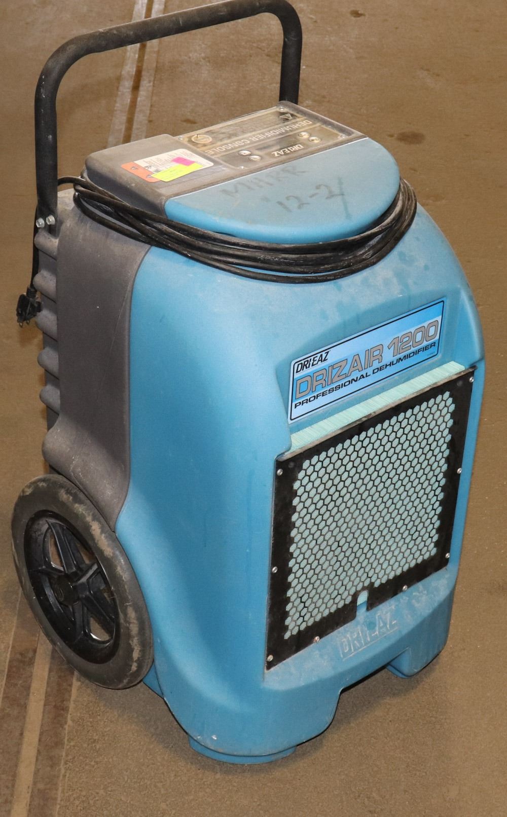 DRI-EAZ DRIZAIR 1200 DEHUMIDIFIER - Kastner Auctions