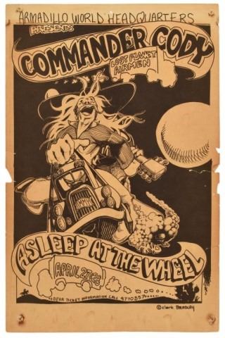 Commander Cody Armadillo World Headquarters Poster