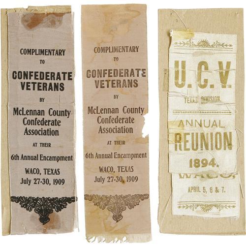 TX United Confederate Veterans Ribbons & Medals