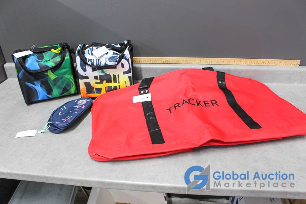 New Tracker Duffle Bag, (2) Lunch Bags & Lulu Case