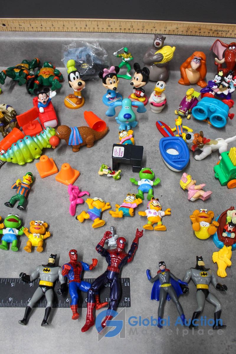 Misc Toys - Spider-Man, Muppet Babies, TMNT, Disney, Garfield, The Simpsons