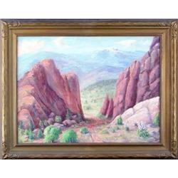 E. Louise Butler, Oil on Canvas