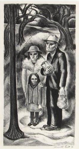Kenneth Evett , Lithograph