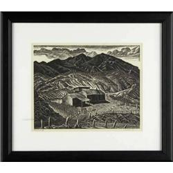 Ina Annette, Linocut