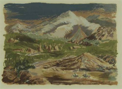 Lawrence Barrett, Rare Serigraph
