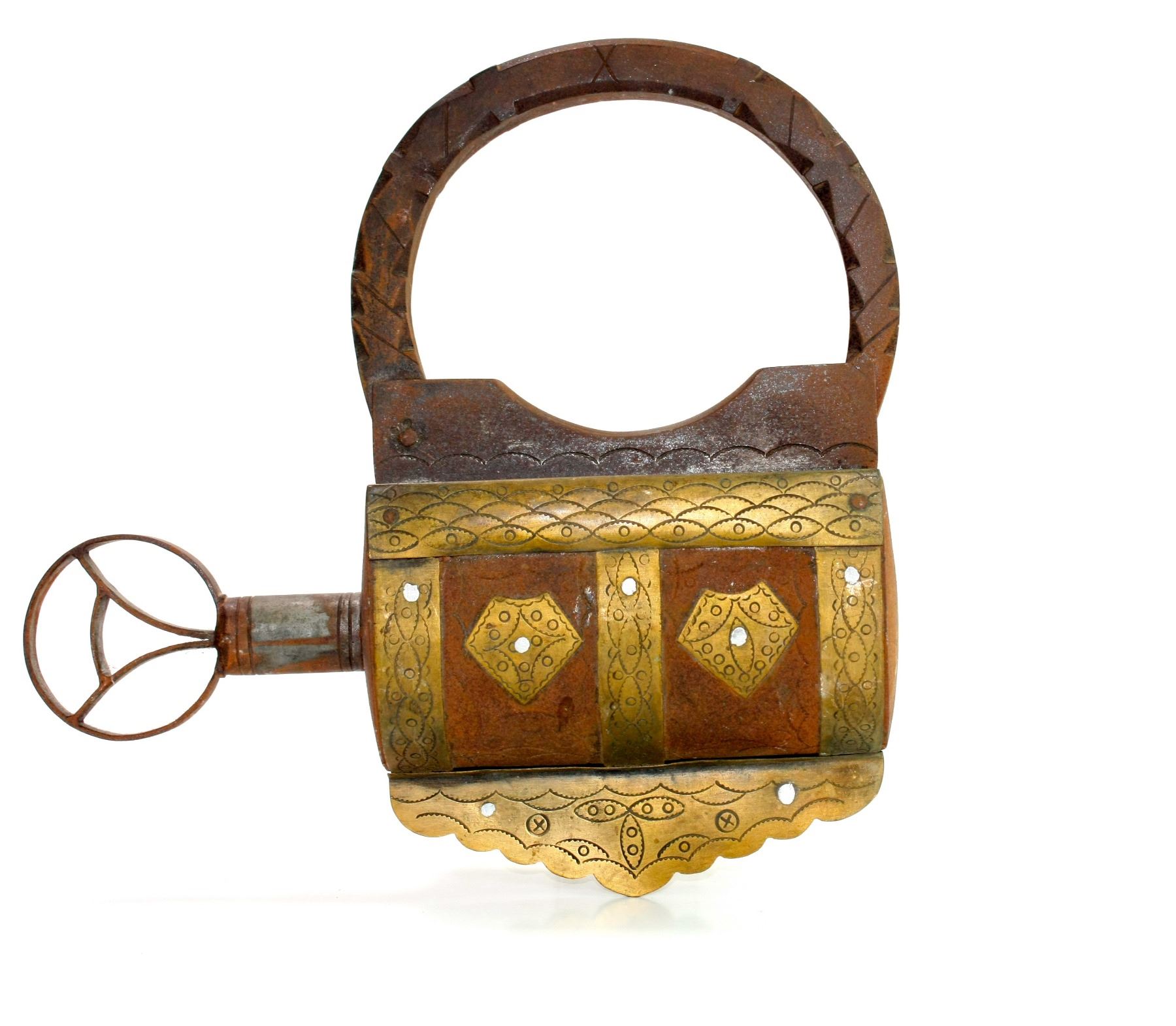 Antique Islamic Middle Eastern Lock.