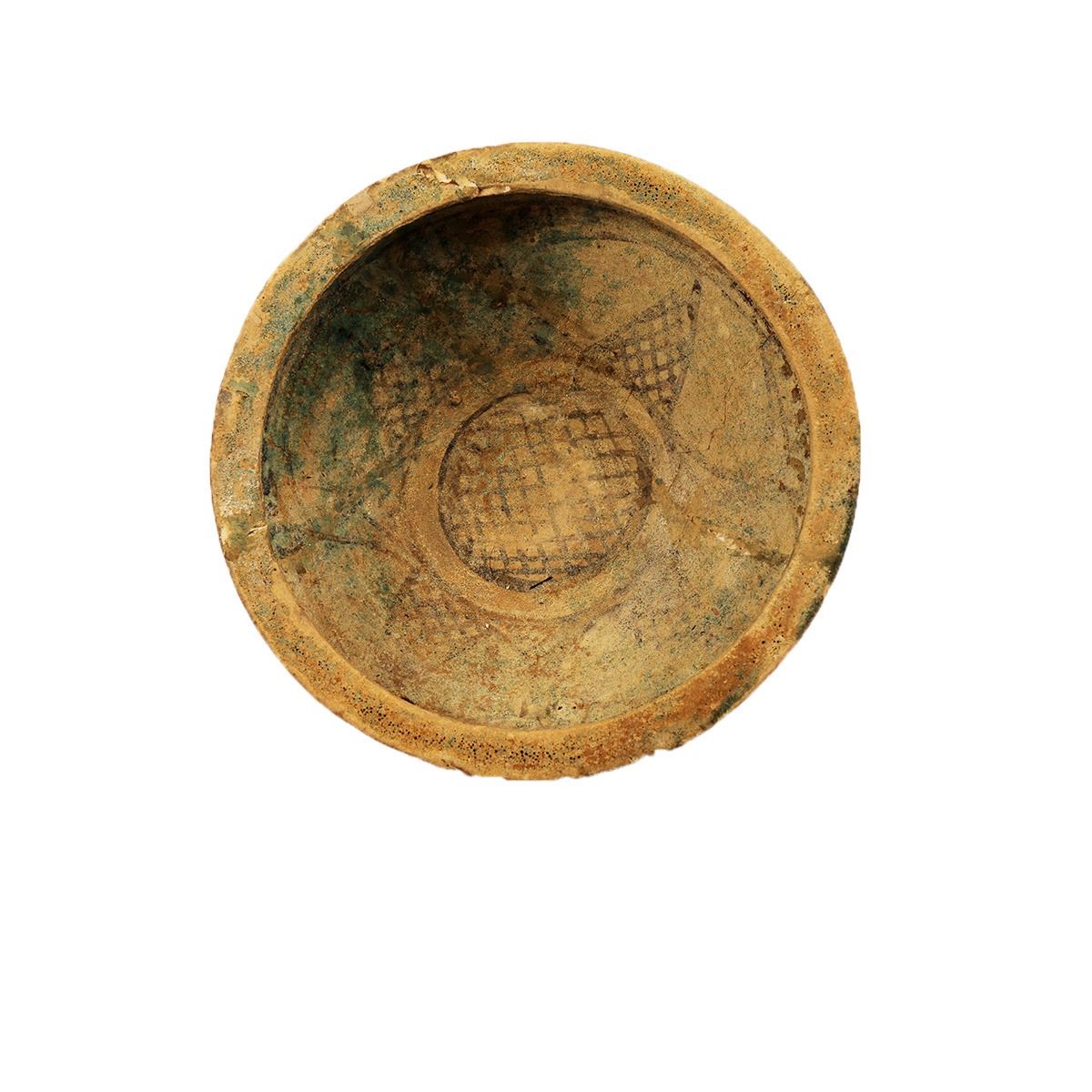 Ancient Islamic Persian Kashan Ceramic Bowl c.13th Century AD.