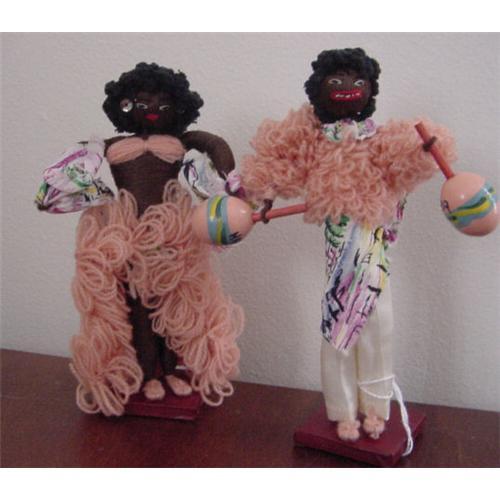 Doll Cuba Dancers Yarn Wrapped Dolls Cuban #942181