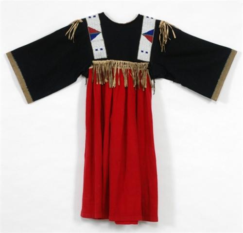 Cheyenne Wool Shroud Cloth Dress with S