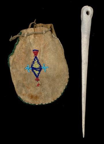 Basket Weaving Bone Awl 7 1/4" L. and