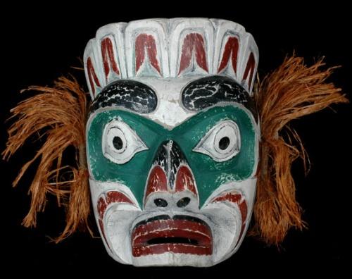 Kwakiutl Dance Mask by Don Bean From Al